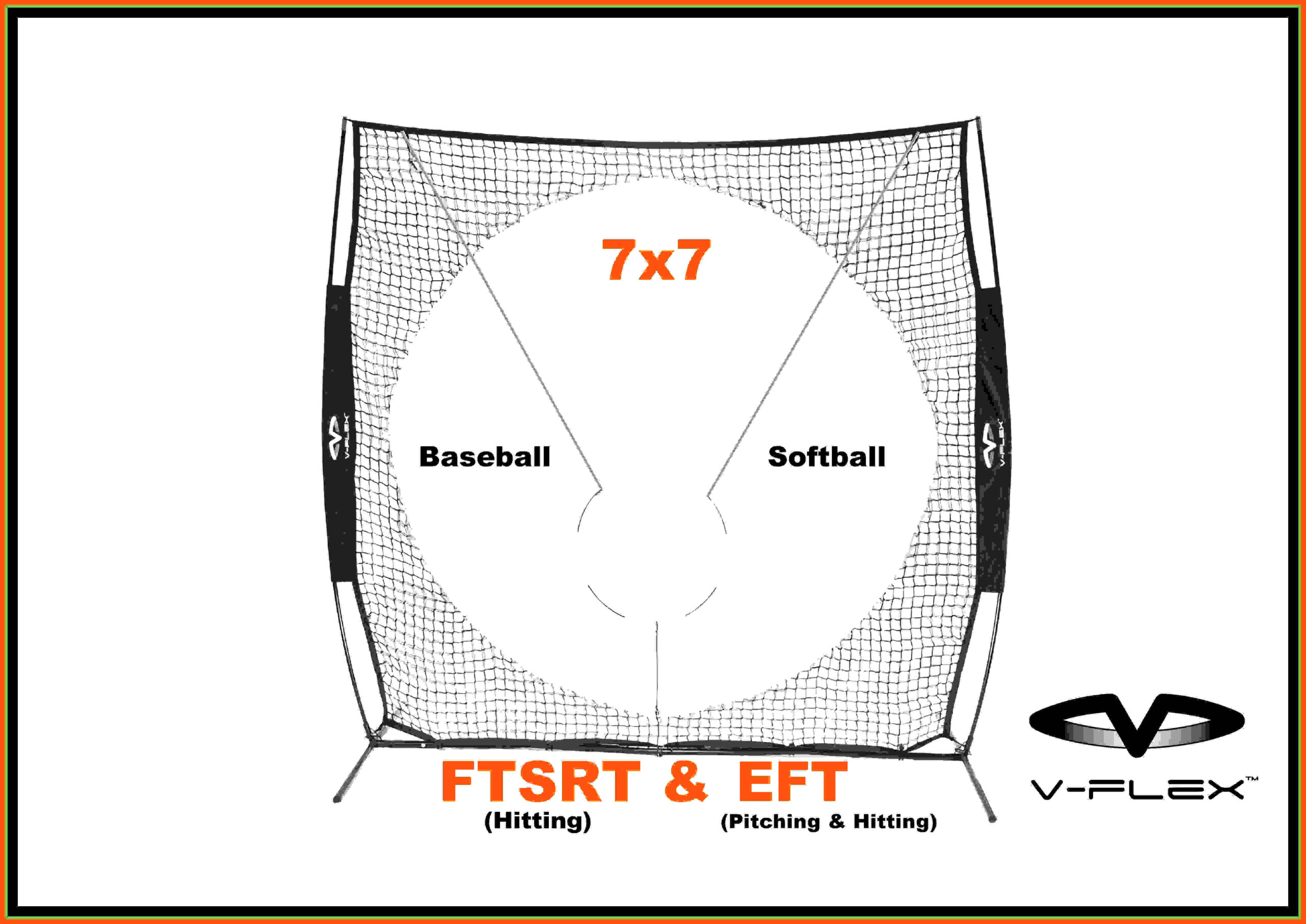 Front Toss Strike Recog Trainer & Enhanced Focus Tunnel - V-Flex Sports