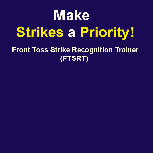Front Toss Strike Recognition Trainer - Portable Model - V-Flex Sports