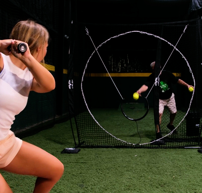 Front Toss Strike Recognition Trainer - Portable Model - V-Flex Sports