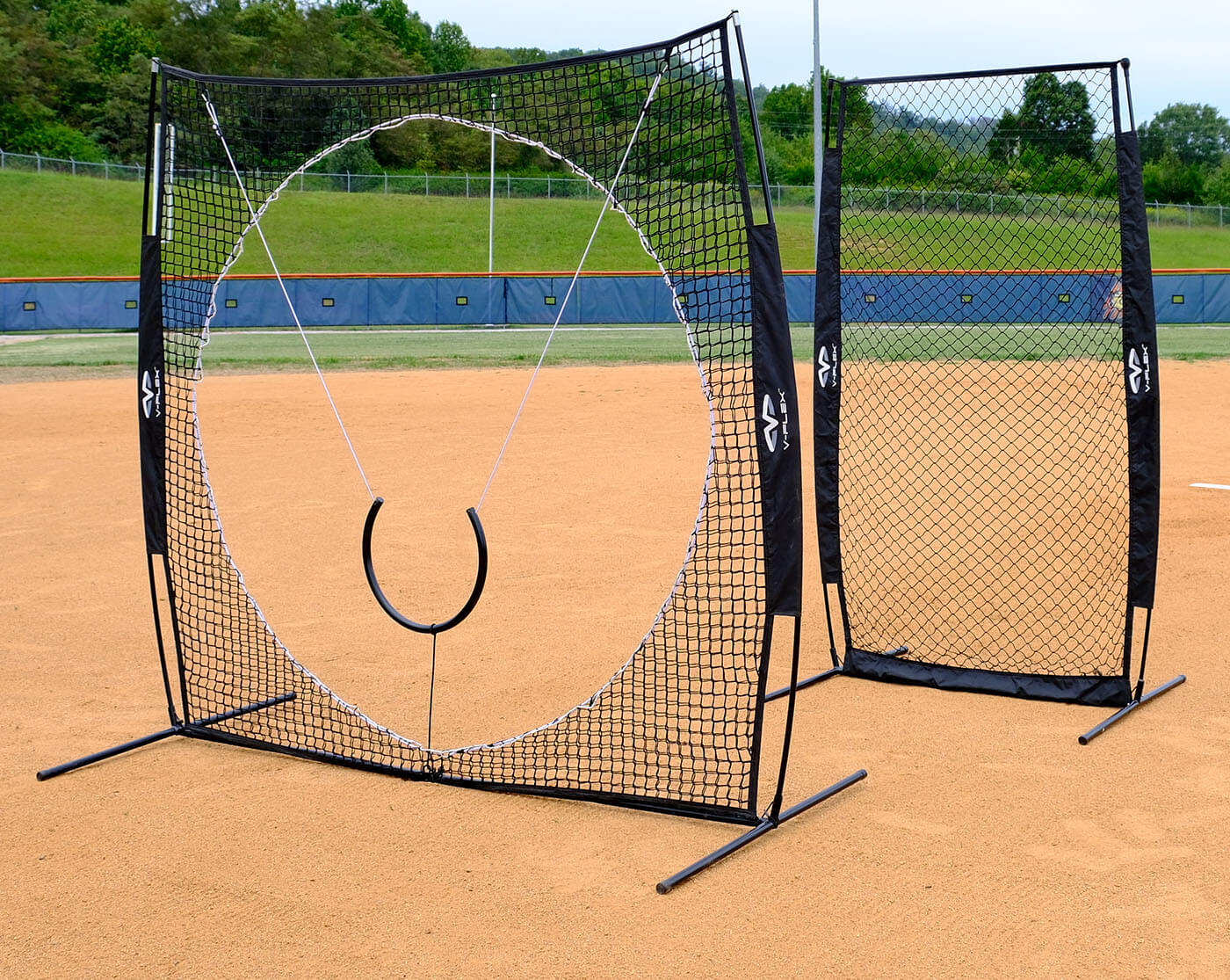 Softball 7x4 I-Screen with Focus Mat - V-Flex Sports