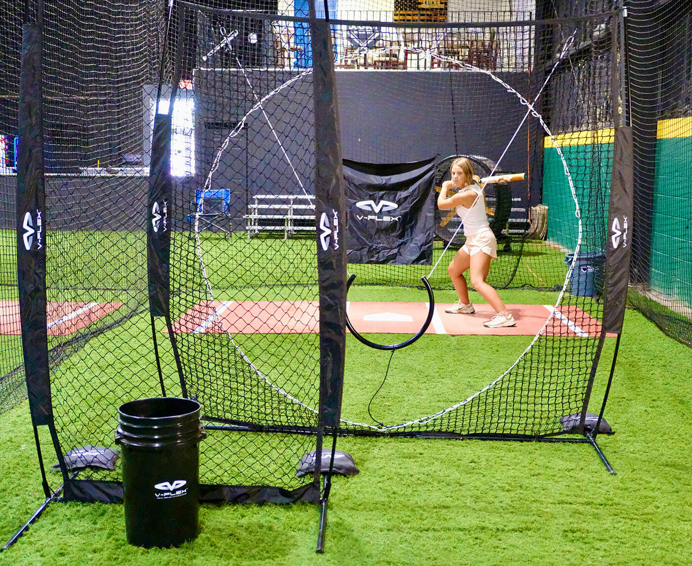 Front Toss Strike Recognition Trainer - Portable Model - V-Flex Sports